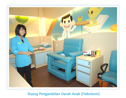 Laboratorium khusus Anak, Kemudahan Pemeriksaan Klinis pada Anak