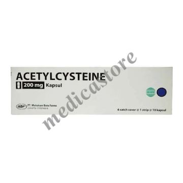 Acetylcysteine 200 mg Kapsul- Harga, Manfaat, Kandungan, Dosis ...