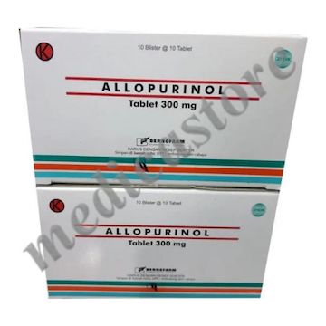 ALLOPURINOL TABLET 300 MG- Harga, Manfaat, Kandungan, Dosis, indikasi ...