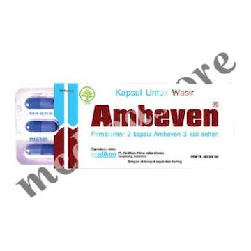 AMBEVEN KAPSUL 100'S - Kandungan, Kegunaan, Efek Samping, Dosis dan ...
