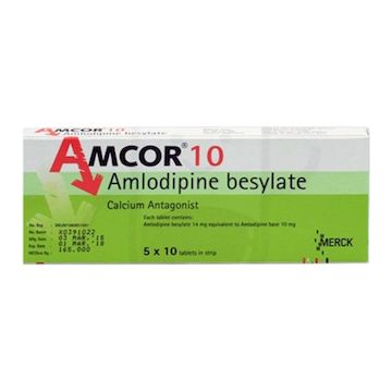Amcor 10 mg Tablet- Harga, Manfaat, Kandungan, Dosis, indikasi ...
