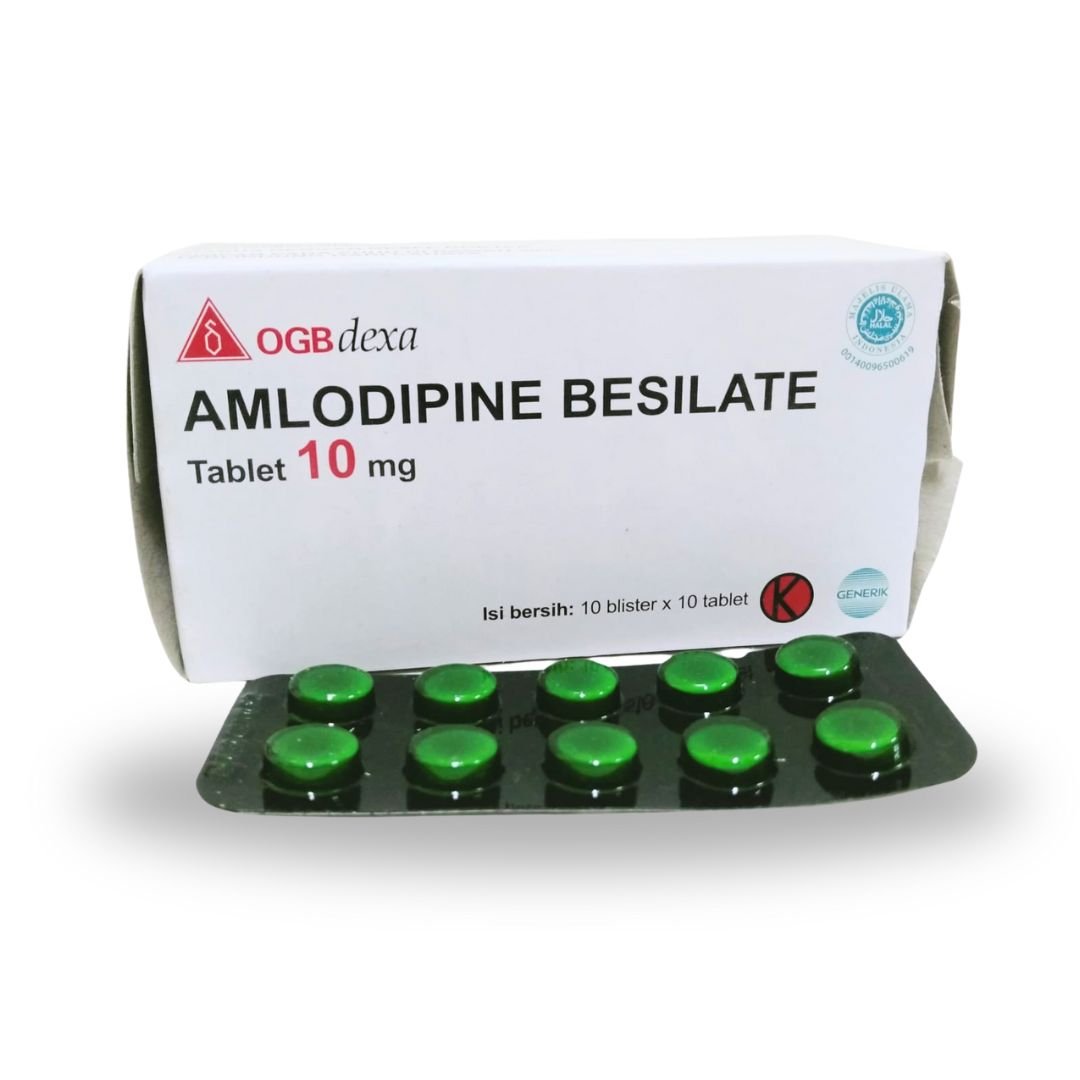 Amlodipine 10 mg Tablet- Harga, Manfaat, Kandungan, Dosis, indikasi, Konsultasi Resep