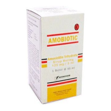 AMOBIOTIC SYRUP 125 MG/ 5 ML 60 ML- Harga, Manfaat, Kandungan, Dosis ...