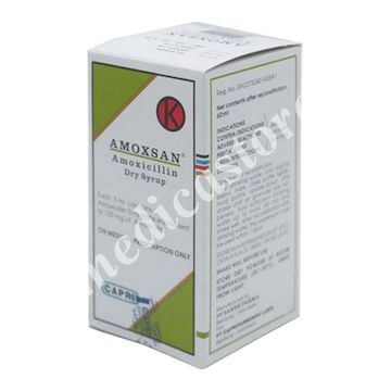 Amoxsan Dry Sirup 60 ml- Harga, Manfaat, Kandungan, Dosis, indikasi ...