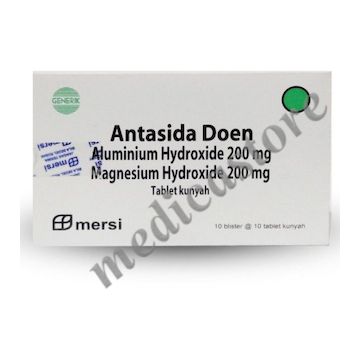 ANTASIDA DOEN TABLET KUNYAH- Harga, Manfaat, Kandungan, Dosis, indikasi ...