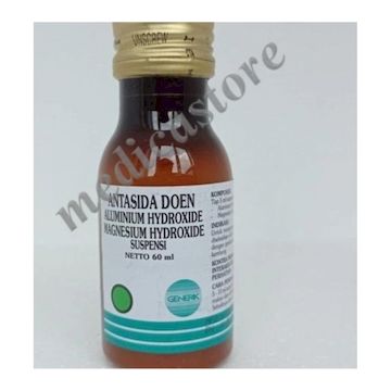 ANTASIDA DOEN SUSPENSI 60 ML - Harga, Manfaat, Kandungan, Dosis, indikasi, Konsultasi Resep