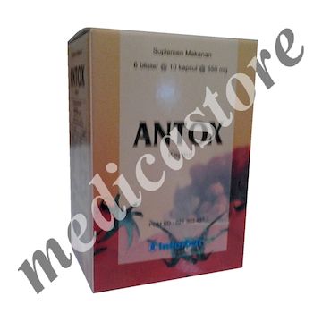 ANTOX KAPSUL 60'S - Kandungan, Kegunaan, Efek Samping, Dosis dan Aturan Pakai - Medicastore