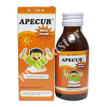 APECUR SYRUP 100ML - Kandungan, Kegunaan, Efek Samping, Dosis dan ...