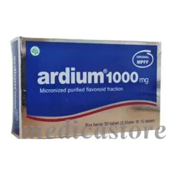 ARDIUM 1000 MG 10 TABLET - Kandungan, Kegunaan, Efek Samping, Dosis dan ...