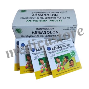 ASMASOLON TABLET- Harga, Manfaat, Kandungan, Dosis, indikasi ...
