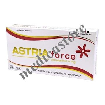 ASTRIA FORCE 6MG KAPSUL - Kandungan, Kegunaan, Efek Samping, Dosis dan ...