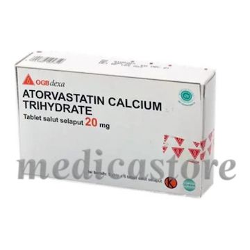 Atorvastatin 20 mg Tablet- Harga, Manfaat, Kandungan, Dosis, indikasi ...