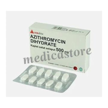 AZITHROMYCIN TABLET 500 MG- Harga, Manfaat, Kandungan, Dosis, indikasi ...