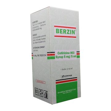 BERZIN SYRUP 5MG/5ML 60ML- Harga, Manfaat, Kandungan, Dosis, indikasi ...