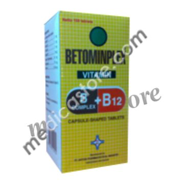 BETOMINPLEX TABLET SALUT GULA 100'S - Kandungan, Kegunaan, Efek Samping ...