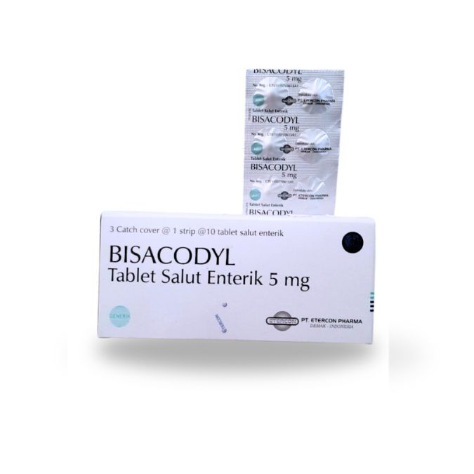 BISACODYL 5 MG TABLET - Harga, Manfaat, Kandungan, Dosis, indikasi ...