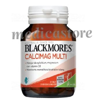 Blackmores Calcimag Multi 30 Tablet - Kandungan, Kegunaan, Efek Samping ...