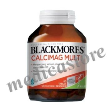 BLACKMORES CALCIMAG MULTI TABLET 60'S - Kandungan, Kegunaan, Efek ...