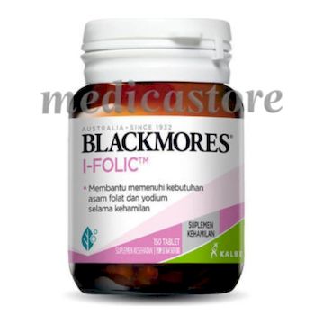 BLACKMORES I-FOLIC 150 KAPSUL - Kandungan, Kegunaan, Efek Samping ...