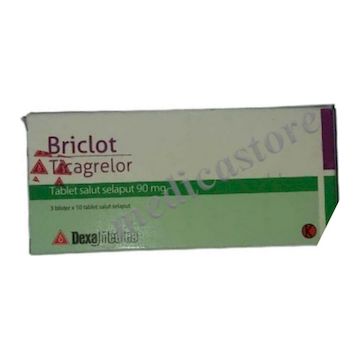 BRICLOT TABLET 90MG- Harga, Manfaat, Kandungan, Dosis, indikasi ...