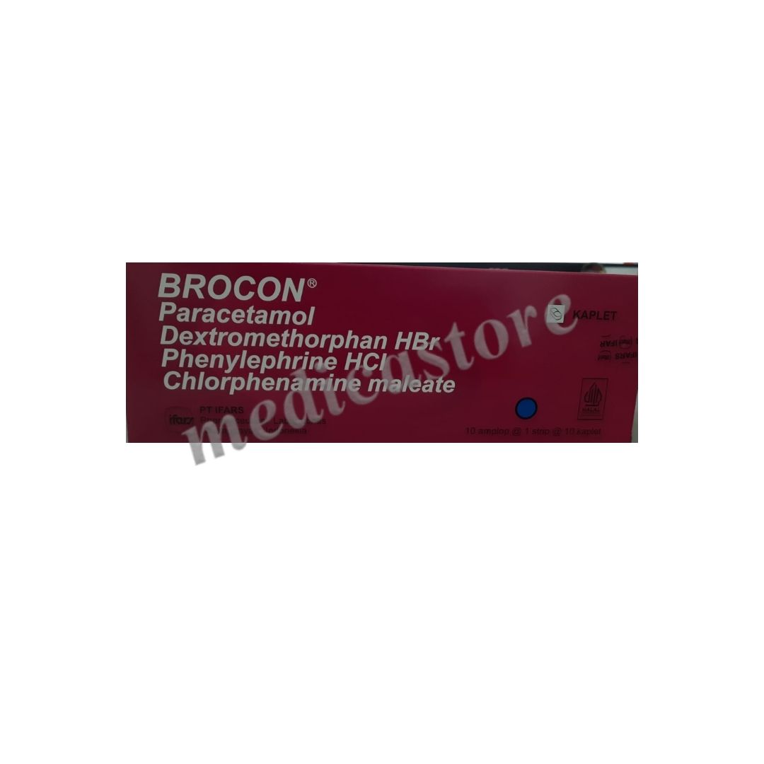BROCON TABLET- Harga, Manfaat, Kandungan, Dosis, indikasi, Konsultasi Resep