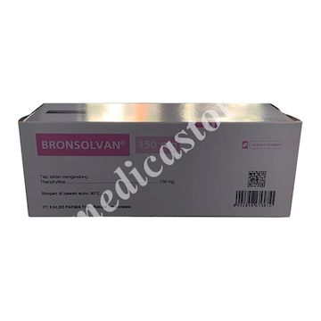 BRONSOLVAN TABLET 150 MG - Harga, Manfaat, Kandungan, Dosis, indikasi ...