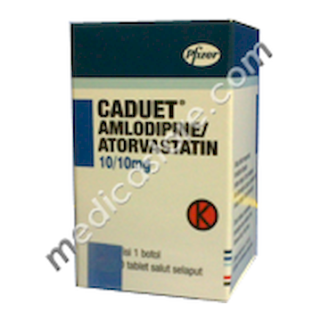 Caduet 10 mg/10 mg Tablet- Harga, Manfaat, Kandungan, Dosis, indikasi, Konsultasi Resep