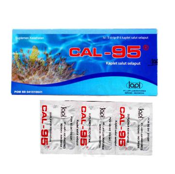 CAL-95 KAPLET - Kandungan, Kegunaan, Efek Samping, Dosis dan Aturan ...