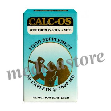 CALC-OS KAPLET 60'S - Kandungan, Kegunaan, Efek Samping, Dosis dan ...
