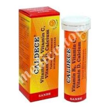 CALDECE TABLET EFFERVESCENT TABLET 10'S - Kandungan, Kegunaan, Efek ...