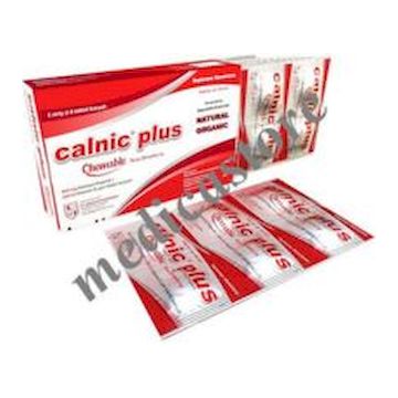 CALNIC PLUS CHEWABLE STRAWBERY TABLET 30'S - Kandungan, Kegunaan, Efek ...