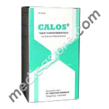 CALOS CHEWABLE TABLET 60'S - Kandungan, Kegunaan, Efek Samping, Dosis ...