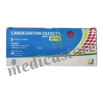 CANDESARTAN CILEXETIL TABLET 16 MG- Harga, Manfaat, Kandungan, Dosis ...