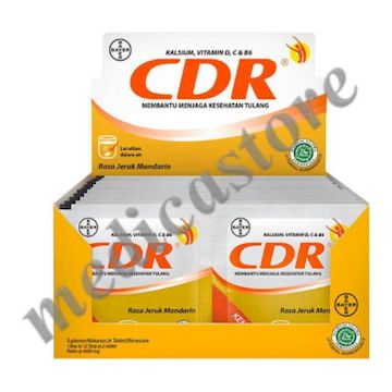 CDR TABLET EFFERVESCENT STRIP 12'S - Kandungan, Kegunaan, Efek Samping ...