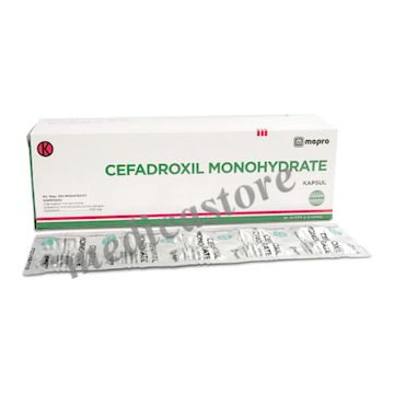 Cefadroxil Monohydrate 500 mg Tablet- Harga, Manfaat, Kandungan, Dosis ...