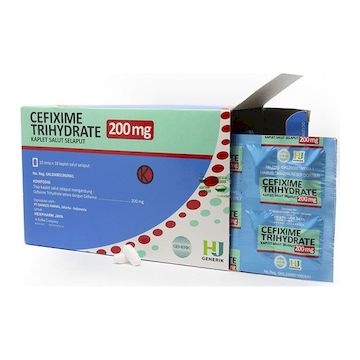 Cefixime 200 mg Kaplet- Harga, Manfaat, Kandungan, Dosis, indikasi ...