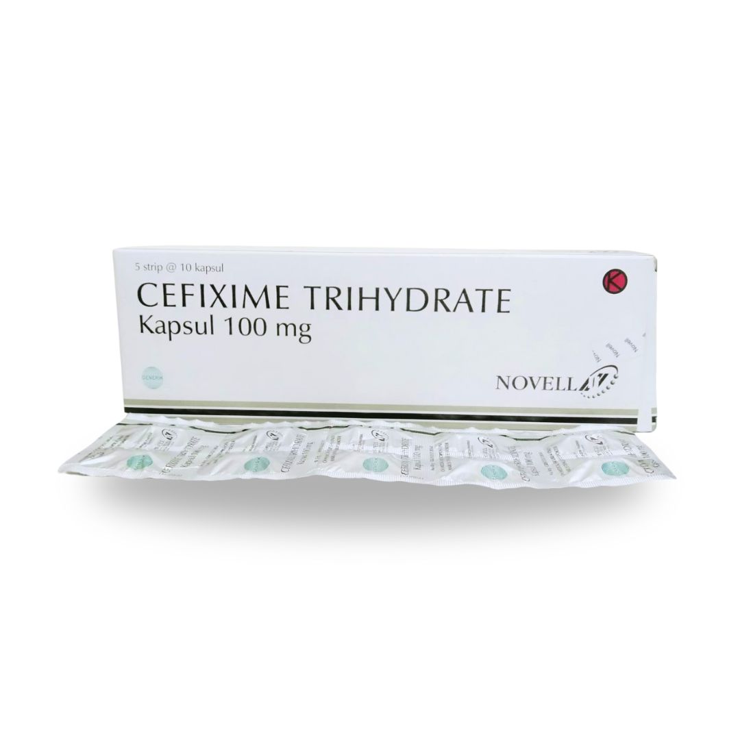Cefixime 100 mg Kapsul- Harga, Manfaat, Kandungan, Dosis, indikasi, Konsultasi Resep