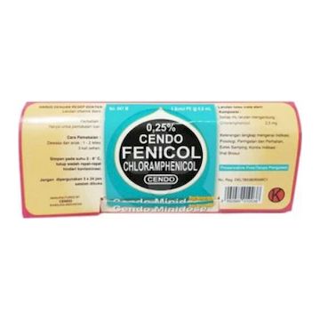CENDO FENICOL TETES MATA 0,0025 0.6 ML- Harga, Manfaat, Kandungan ...