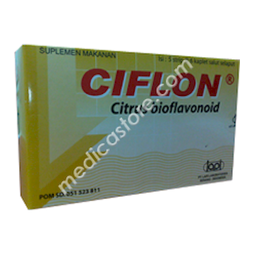 CIFLON ISI 30 KAPLET - Kandungan, Kegunaan, Efek Samping, Dosis dan ...