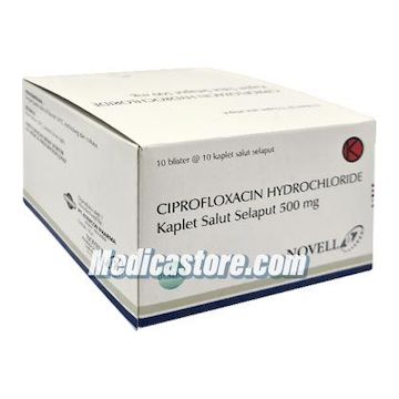 Ciprofloxacin 500 mg Kaplet- Harga, Manfaat, Kandungan, Dosis, indikasi, Konsultasi Resep
