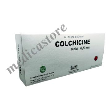 COLCHICINE TABLET 0.5 MG- Harga, Manfaat, Kandungan, Dosis, indikasi ...