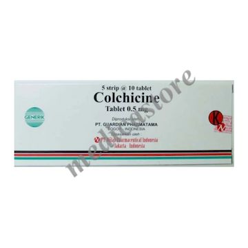 COLCHICINE TABLET 0.5 MG- Harga, Manfaat, Kandungan, Dosis, indikasi ...