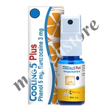 Cooling 5 Plus Spray Orange 15 ml- Harga, Manfaat, Kandungan, Dosis ...
