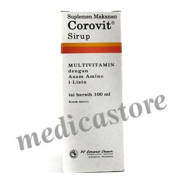 Corovit Syrup 100 ml - Kandungan, Kegunaan, Efek Samping, Dosis dan ...