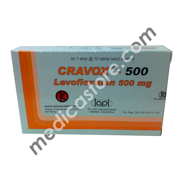 Cravox 500 mg Tablet- Harga, Manfaat, Kandungan, Dosis, indikasi ...