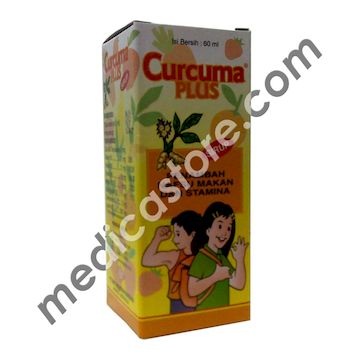 Curcuma Plus Syrup 60 ml - Kandungan, Kegunaan, Efek Samping, Dosis dan ...