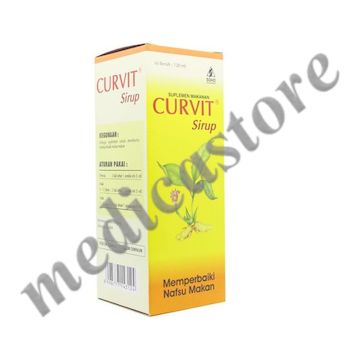 CURVIT SYRUP 120 ML - Kandungan, Kegunaan, Efek Samping, Dosis dan ...