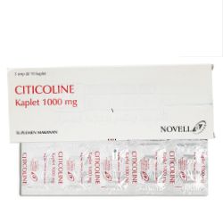 CITICOLINE KAPLET 1000 MG (NOVELL) - Kandungan, Kegunaan, Efek Samping ...