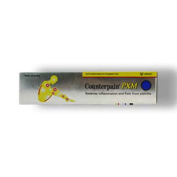 Counterpain Pxm Gel 25 g- Harga, Manfaat, Kandungan, Dosis, indikasi ...