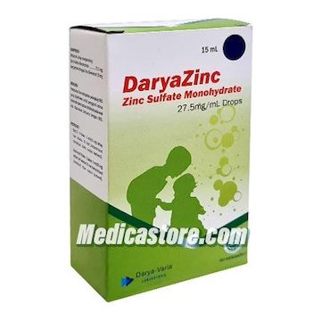 Daryazinc Drops 15 ml- Harga, Manfaat, Kandungan, Dosis, indikasi ...